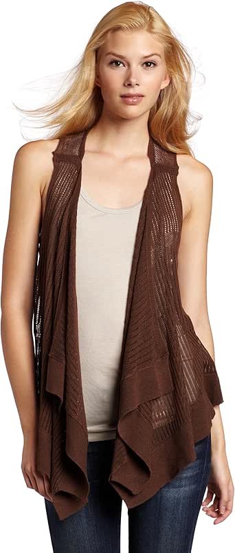 Calvin Klein Jeans Women's Flowy Vest, Driftwood, Large at Amazon Women ...