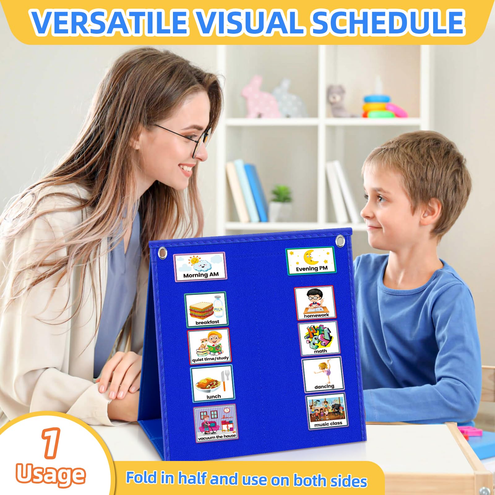 Mua Visual Schedule for Kids with Autism Chore Chart for Kids Daily ...