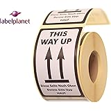 50 x This Way up Box labels for shipping. Parcel stickers 4 x 6 inch ...