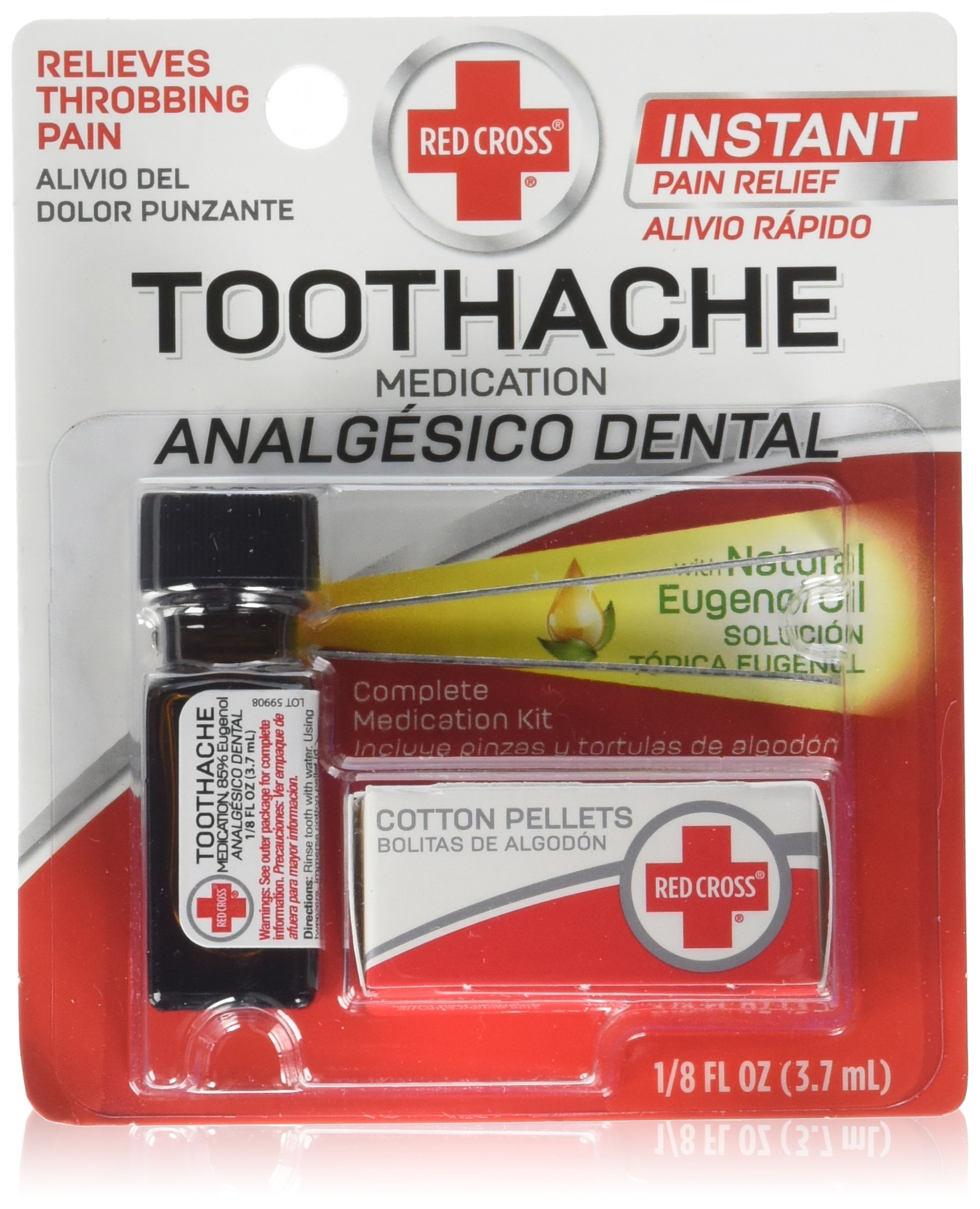 Mua Red Cross Toothache Complete Medication Kit 0.12 oz Pack of, 2 ...