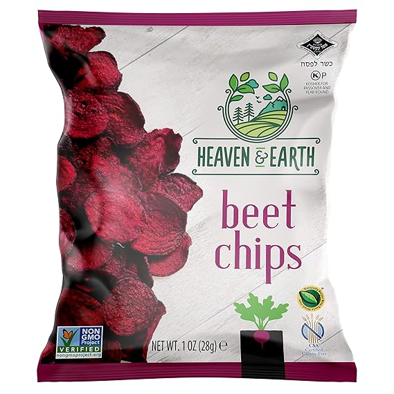 Amazon.com: Heaven & Earth Beet Chips 1oz (6 Pack)