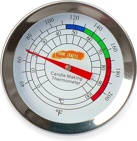 Candle Making Thermometer - Colour Coded. The Best Tool for Candle ...