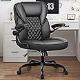Amazon.com: Brick Attic Office Chair Computer Desk Chair PU Leather ...