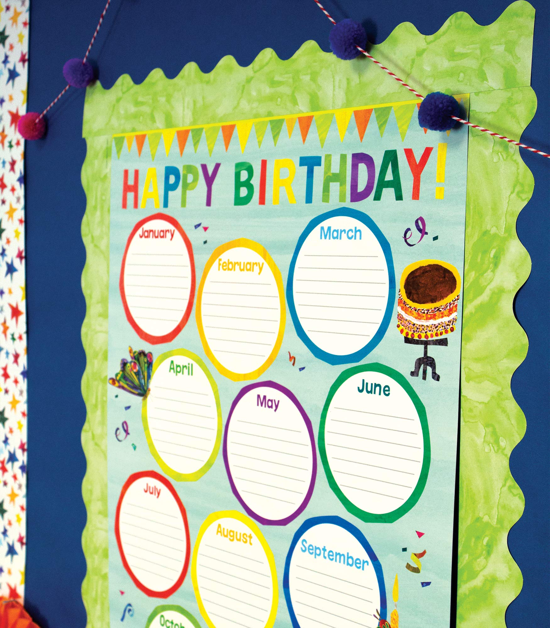 Mua World of Eric Carle The Very Hungry Caterpillar 17" x 22" Birthday ...