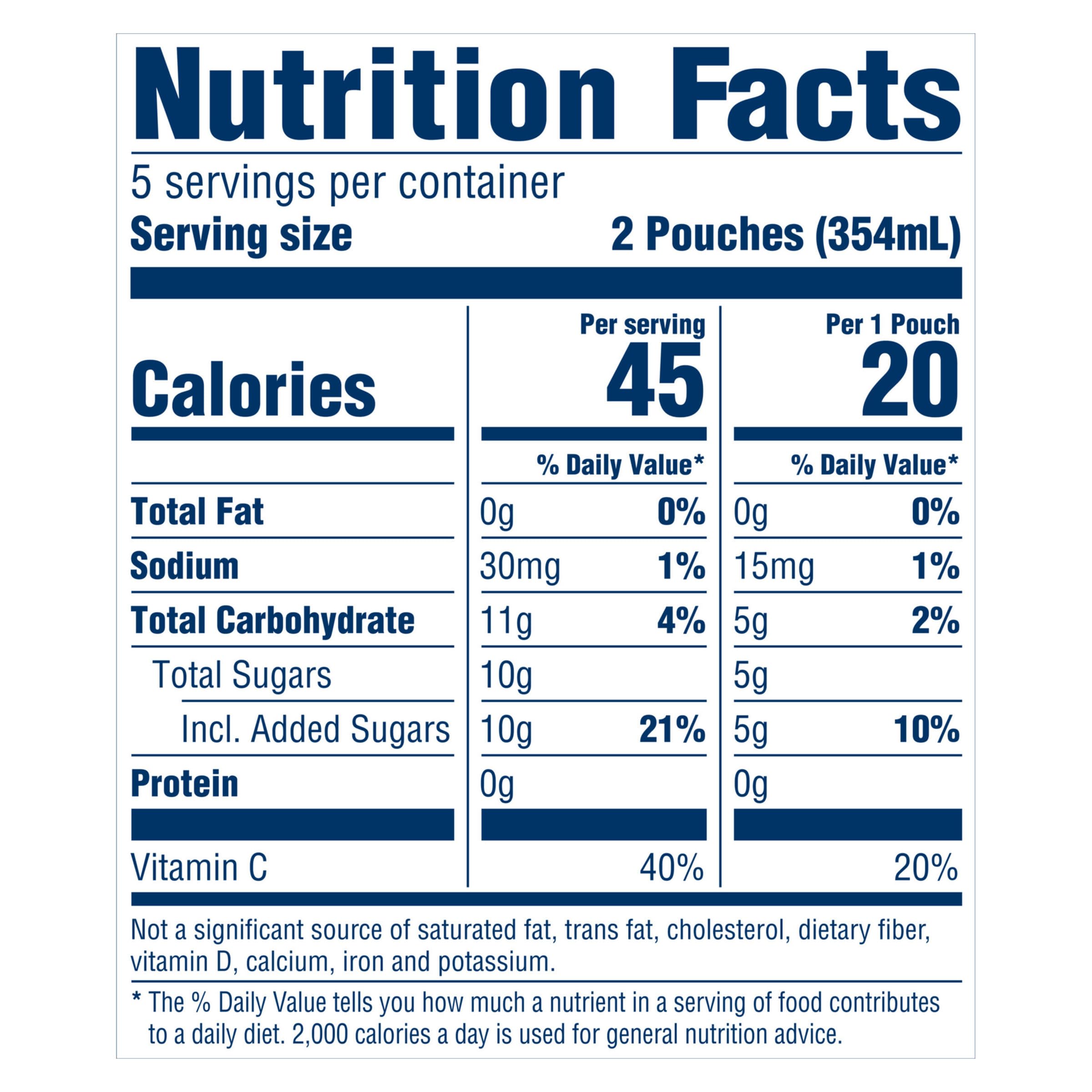 Mua Kool-Aid Jammers Blue Raspberry Flavored Drink, 10 ct Box, 6 fl oz ...