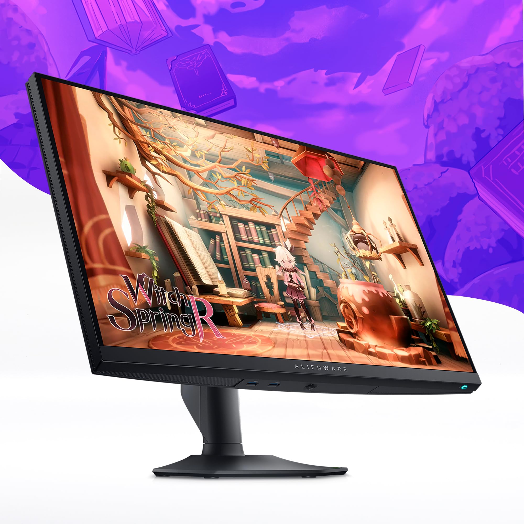 Alienware AW2724DM Gaming Monitor - 27" QHD 180Hz w Overclock, AMD ...