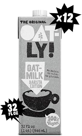 Oatly Barista Edition Oatmilk, 32 Ounce (12 Pack): Amazon.com: Grocery ...