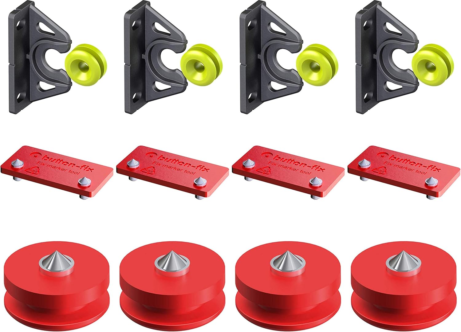 Button Fix Type 2 Head Board Kit can be Used for Bathroom Panel Fixing ...