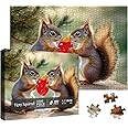 Amazon.com: Funny Cute Squirrel Jigsaw Puzzle 1000 Piece for Adult ...