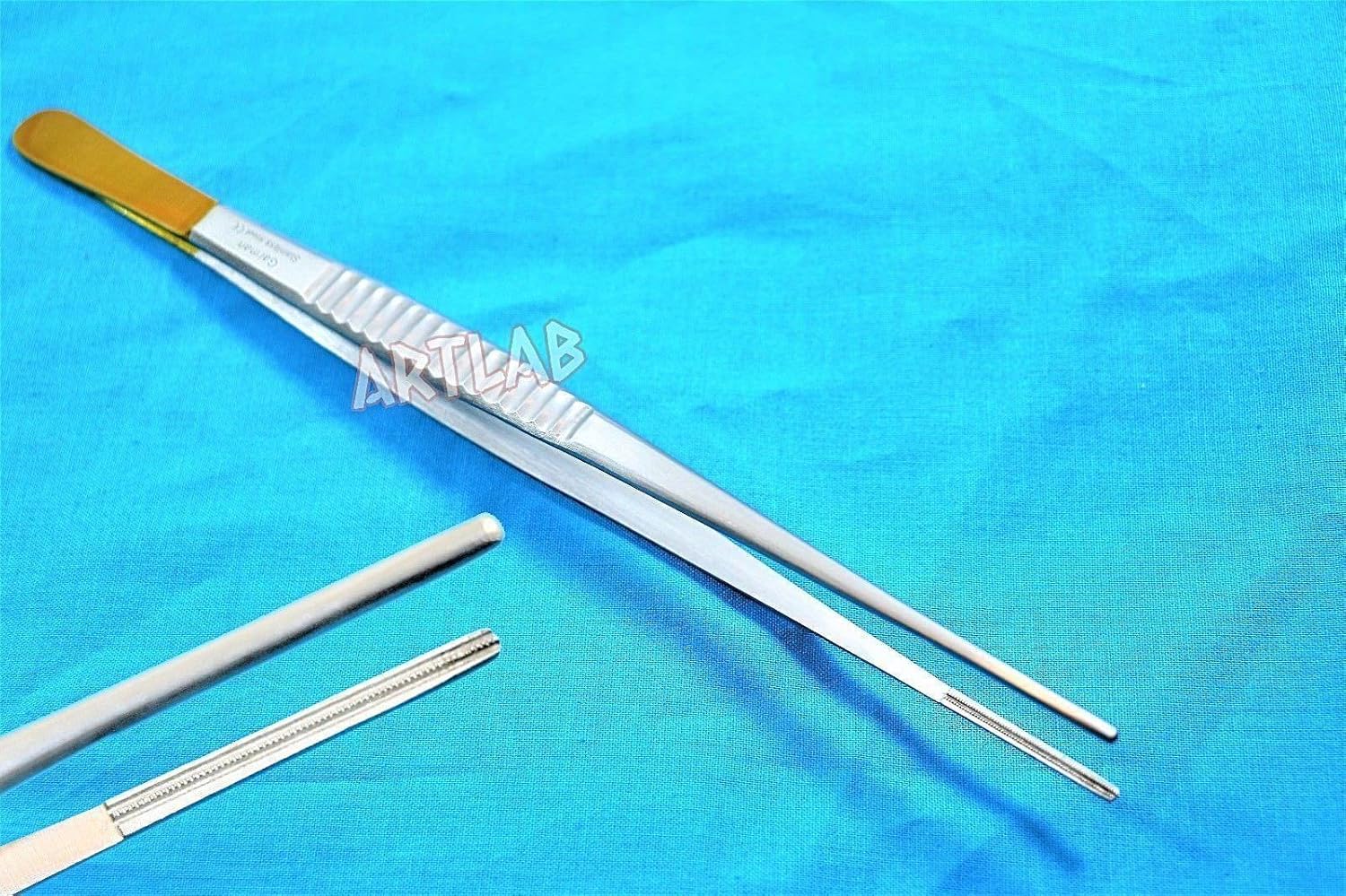 Premium New DEBAKEY Artery ATRAUMATIC Tissue Forceps Tweezers W/Gold ...