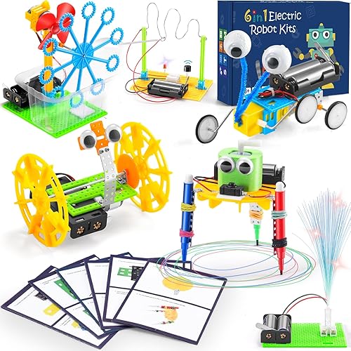 Build a Robot Building Kit for Kids 5-7 8-12, Coding STEM Robotics for ...