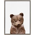 Amazon.com: Kate and Laurel Sylvie Baby Raccoon Animal Print Portrait ...