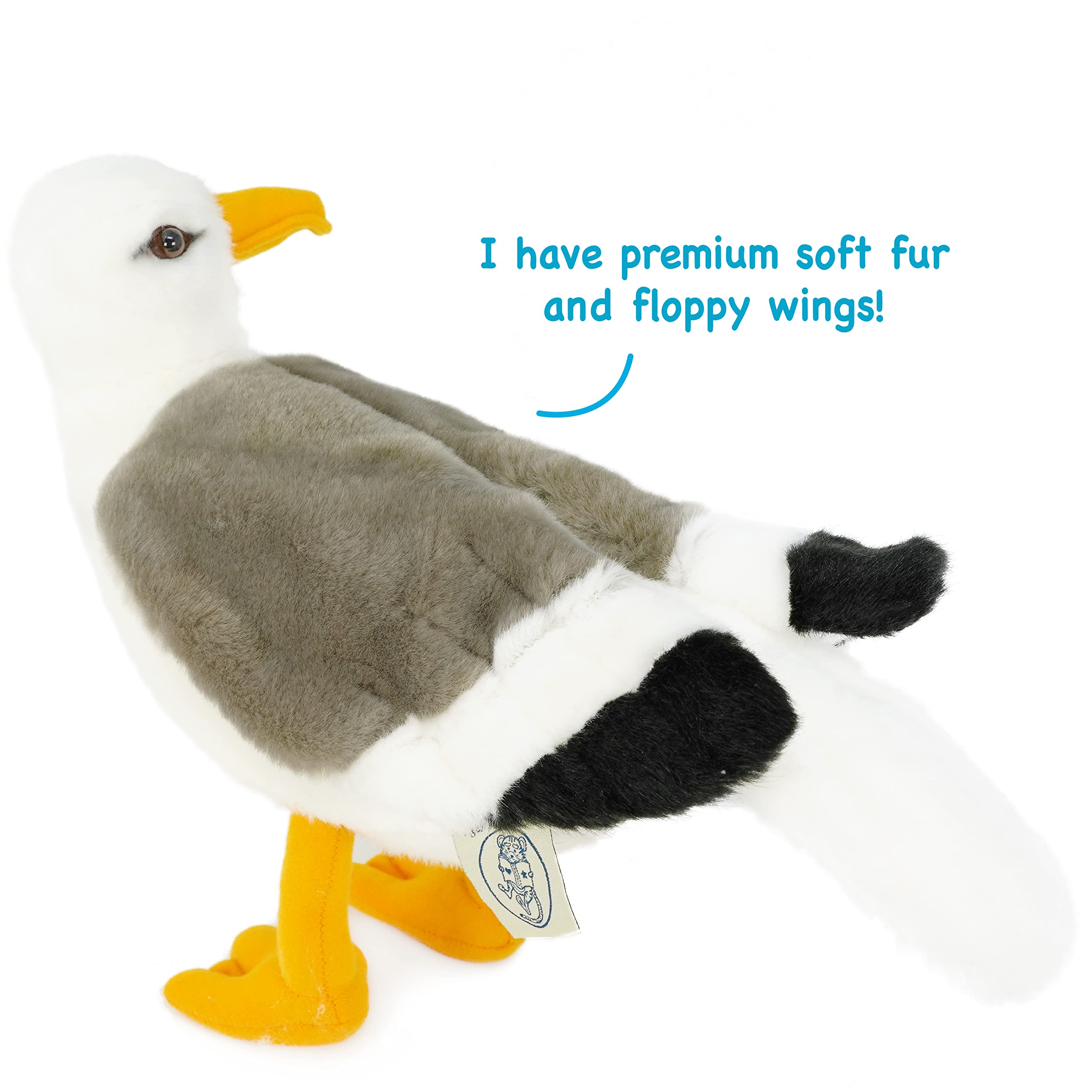 Mua Seamus The Seagull - 12 Inch Stuffed Animal Plush - by Tiger Tale ...
