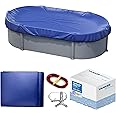 Amazon.com : Yankee Pool Cover for Oval Pool | 16 x 25-ft | Oval Winter ...