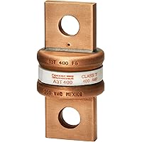 Mersen A3T Fast Acting/Class T Fuse, 300VAC/160VDC, 200kA AC/50kA DC ...