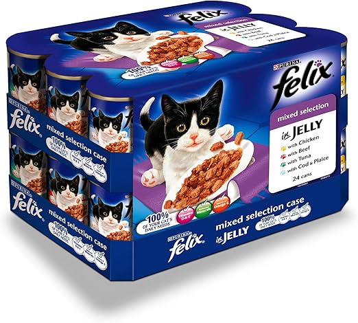 Felix Mixed Selection in Jelly 24 x 400 g: Amazon.co.uk: Pet Supplies
