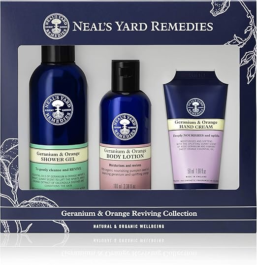 Neal's Yard Remedies Geranium and Orange Year Round Gift Set: Amazon.co ...