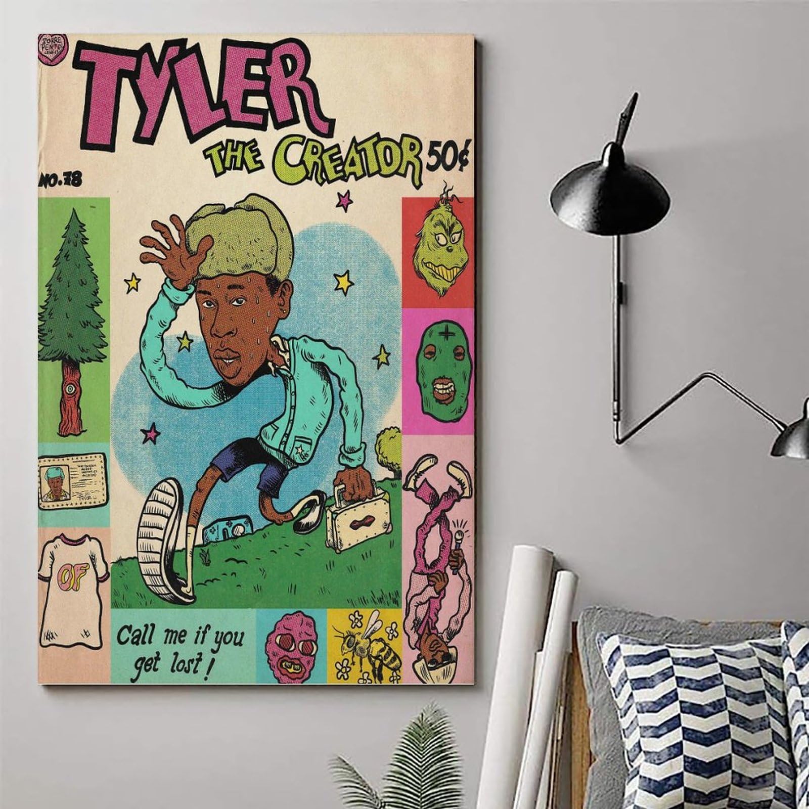 Mua Tyler The Creator Poster Comic Music Poster for Room Aesthetic ...