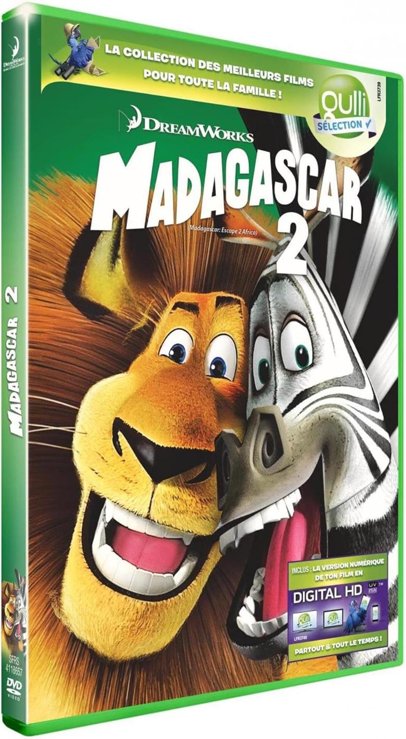 Madagascar 2 [DVD + Digital HD]: Amazon.fr: Eric Darnell, Tom McGrath ...