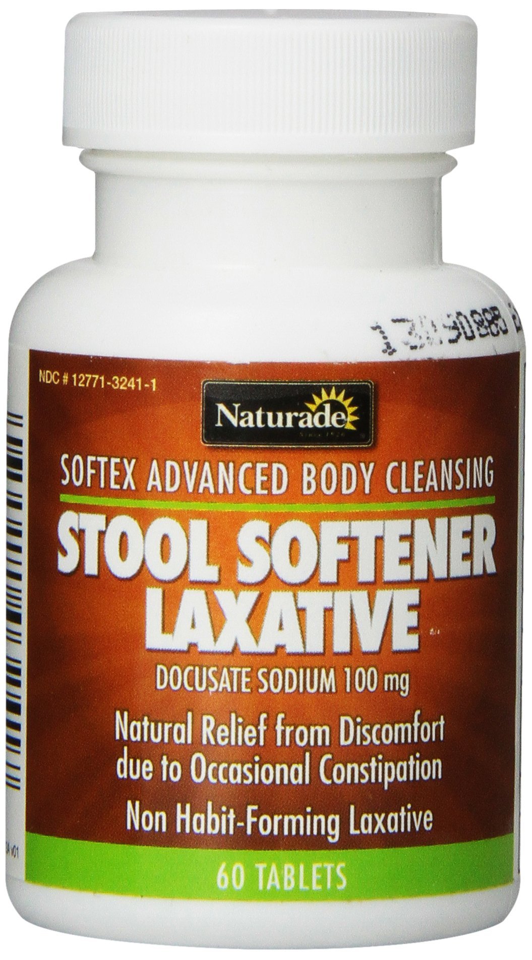 Amazon.com: Naturade Stool Softener (Softex) Laxative Tablets, 60-Count ...