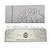 RIVERWELD 7 Piece Fillet Weld Set Gage MG-11 Rl Gauge Depth Gauges ...