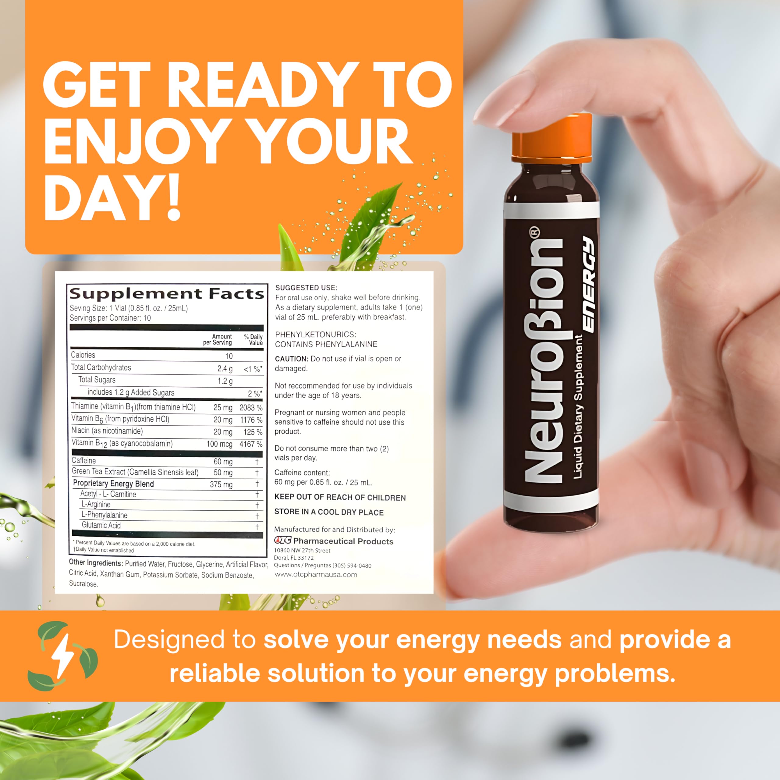Mua Neurobion Energy Liquid Dietary Supplement Multivitamins + Enegy ...