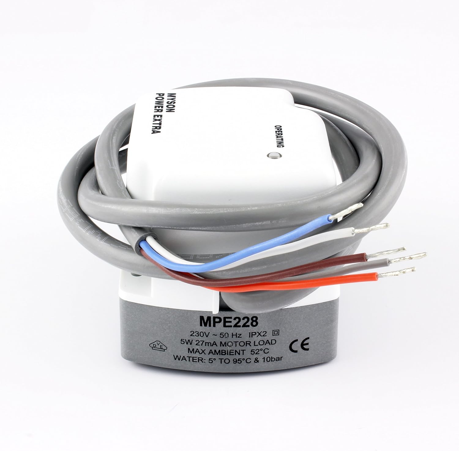 Myson MPE228 Replacement 5 Wire ACT228 Spare Actuator ONLY 421103 for ...