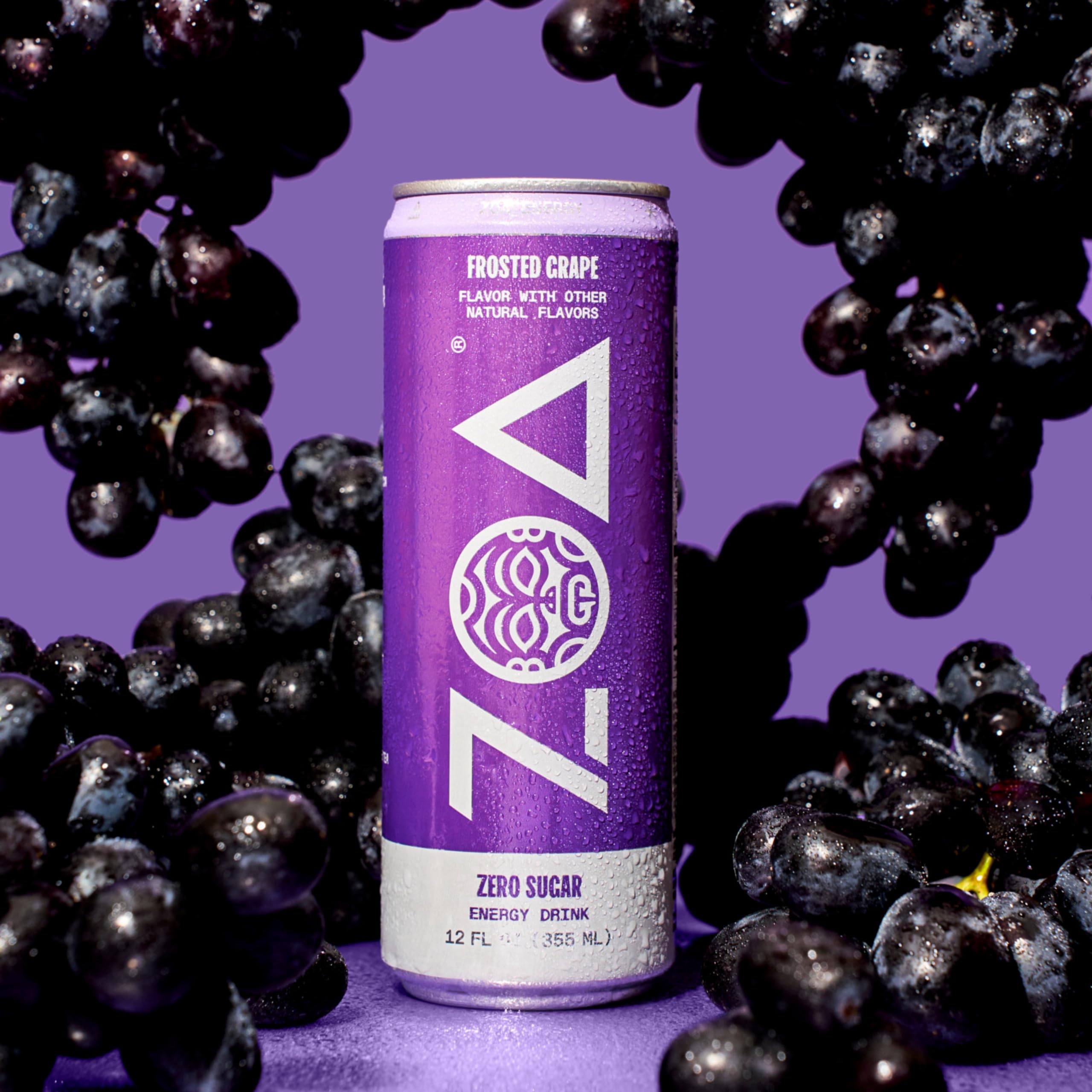 Mua ZOA Zero Sugar Energy Drinks, Frosted Grape - Sugar Free with ...