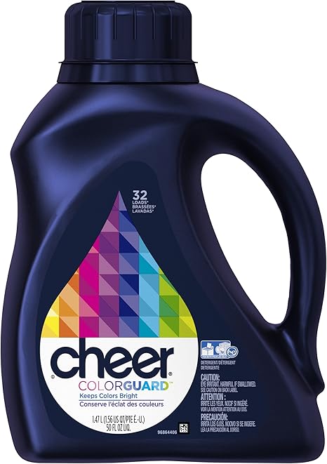 Cheer High Efficiency Liquid Laundry Detergent, 1.47 L (32 Loads ...