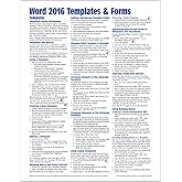 Microsoft Word 2016 Introduction Quick Reference Guide - Windows ...