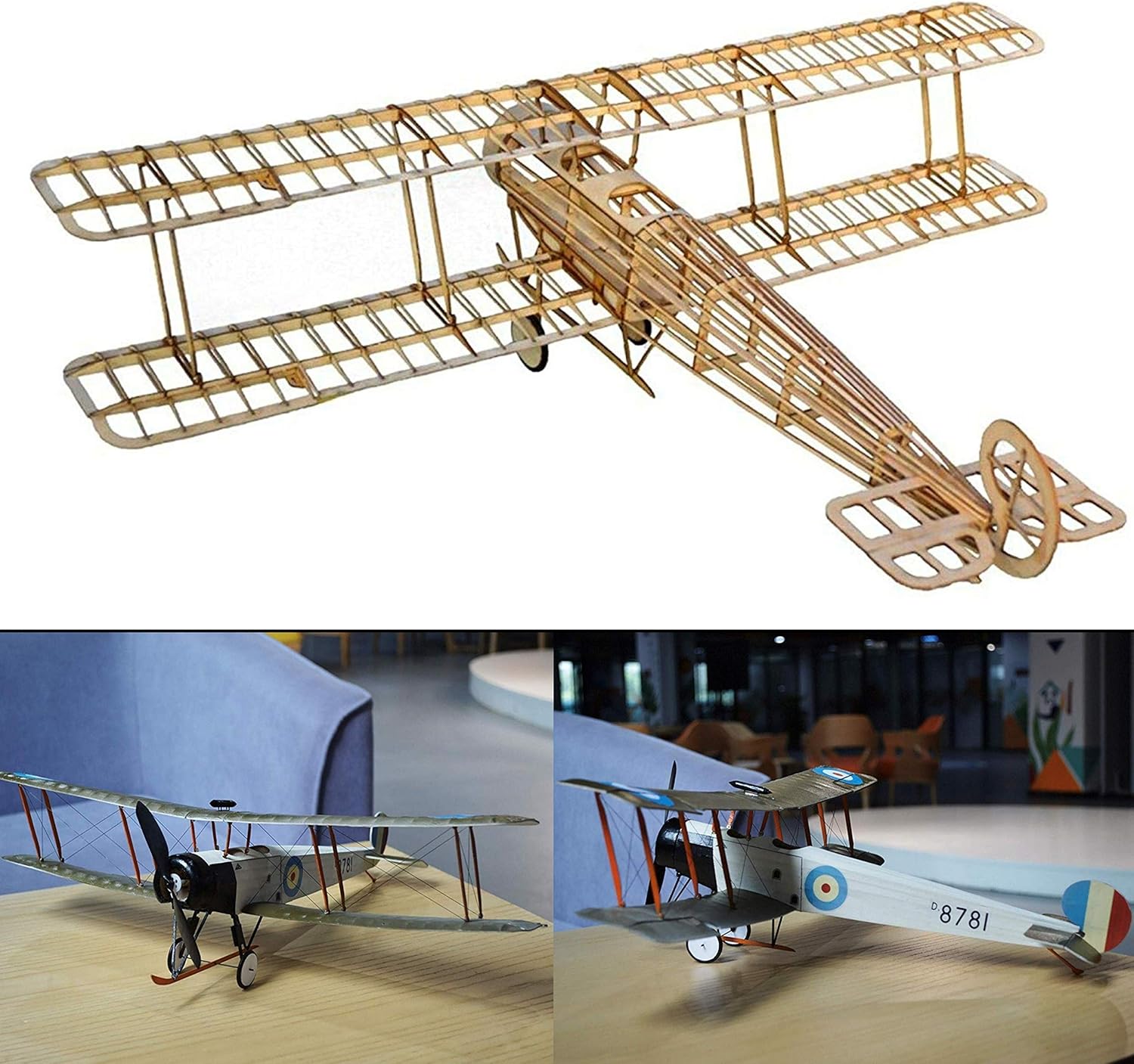 Avro 504k Slow Flyer Model Kit, Build Yourself Wooden Airplane Kit ...
