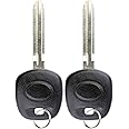 Amazon.com: KeylessOption 2 Replacement Uncut Ignition Chipped Key ...