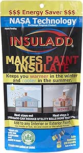 Insuladd Insulating Paint Additive - 1 Gallon Kit - House Paint - Amazon.com