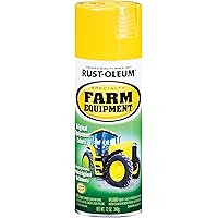 Rust-Oleum 7443830 Specialty Yellow John Deere Farm Equipment Enamel ...