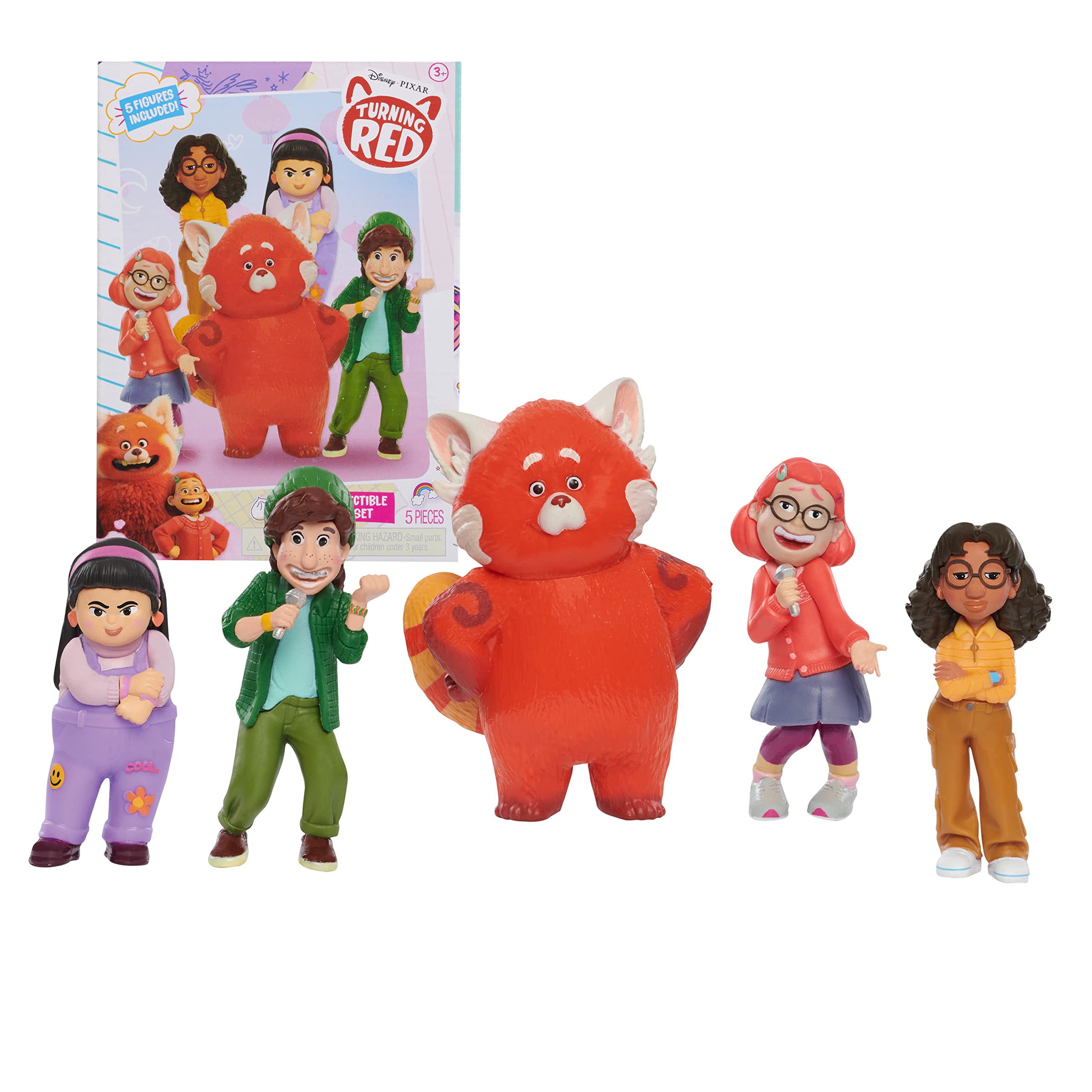 Mua Just Play Disney and Pixar Turning Red 5-Piece BFF Collectible Figure Set 3-Inches High ...