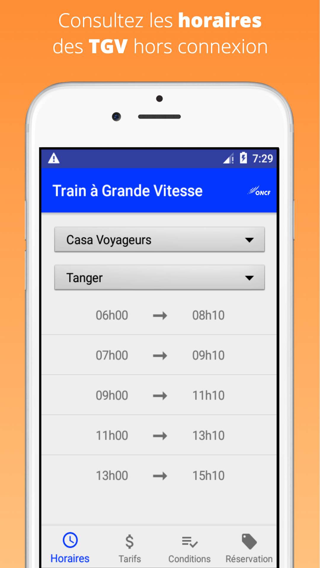 ONCF : TGV Maroc (voyages, horaires des trains, prix, réservation en ...