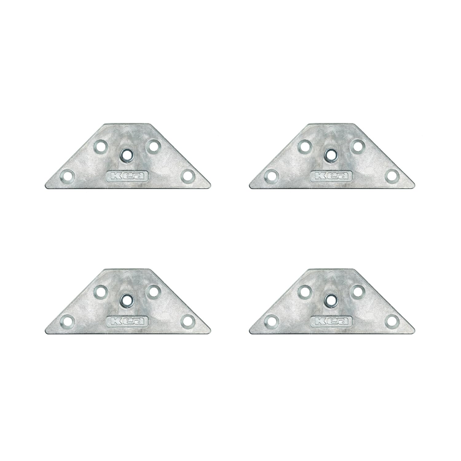 M8 8mm Triangular Heavy Duty Table Leg Feet Mounting Fixing Furniture ...