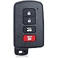 Amazon.com: Keymall Keyless Entry Smart Prox Remote Key Fob Replacement ...