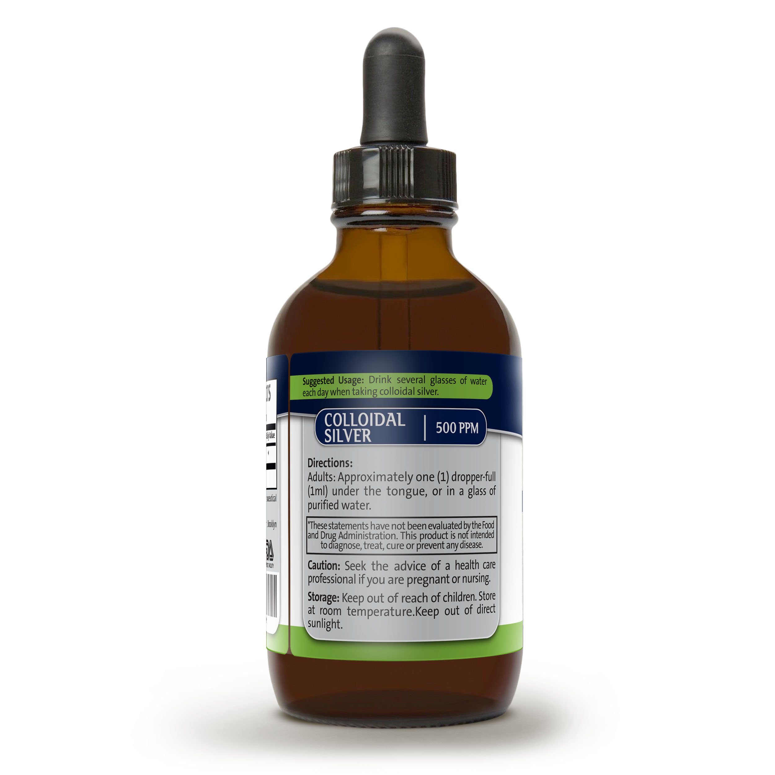 Mr. Health Colloidal Silver Dietary Mineral Supplement for Immune ...