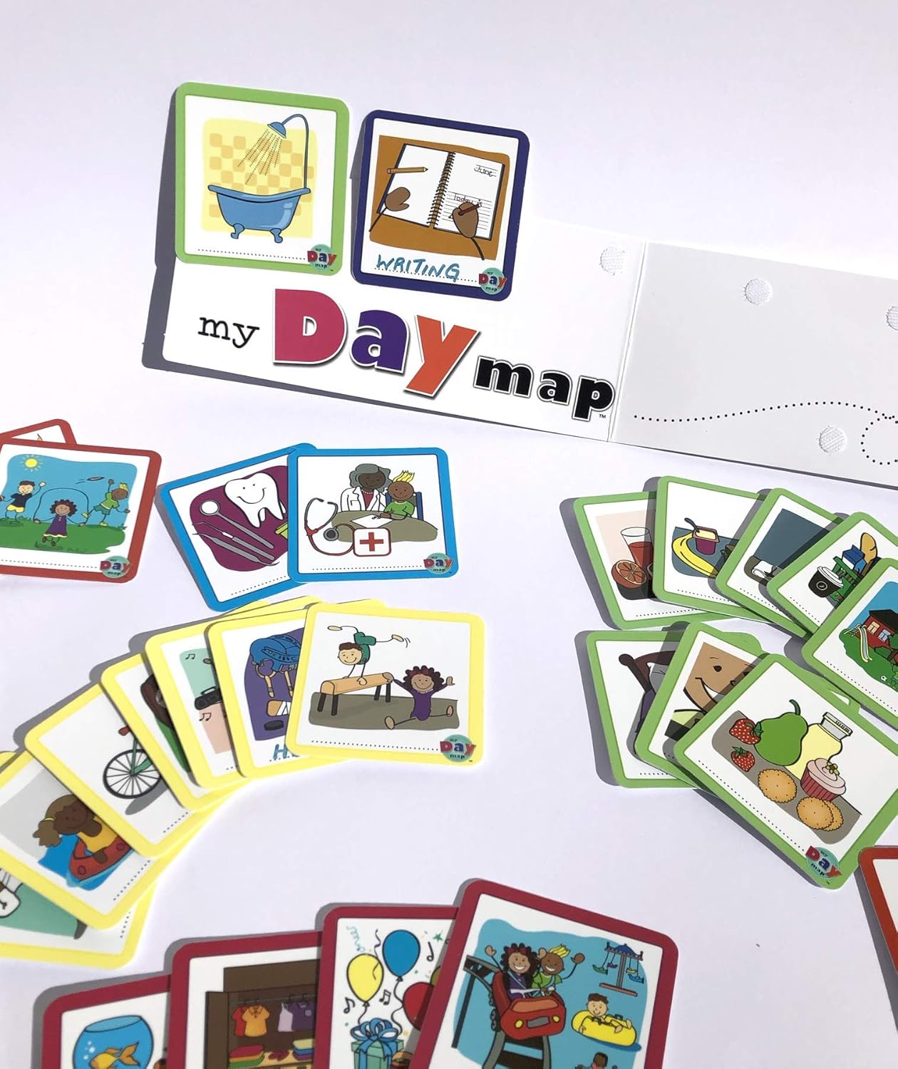 My Day Map – 41 piece Children’s Visual Daily Planner – BigaMart