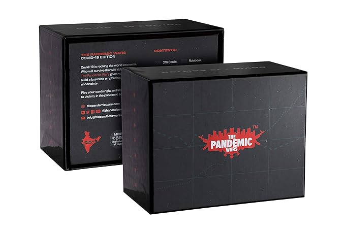 Buy The Pandemic Wars : Card Game, Strategy, Skill, Business Game, 3-7 ...
