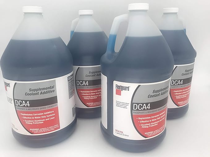 Amazon.com: FLEETGUARD COOLANTS DCA70L (4 PCS/BOX): Automotive
