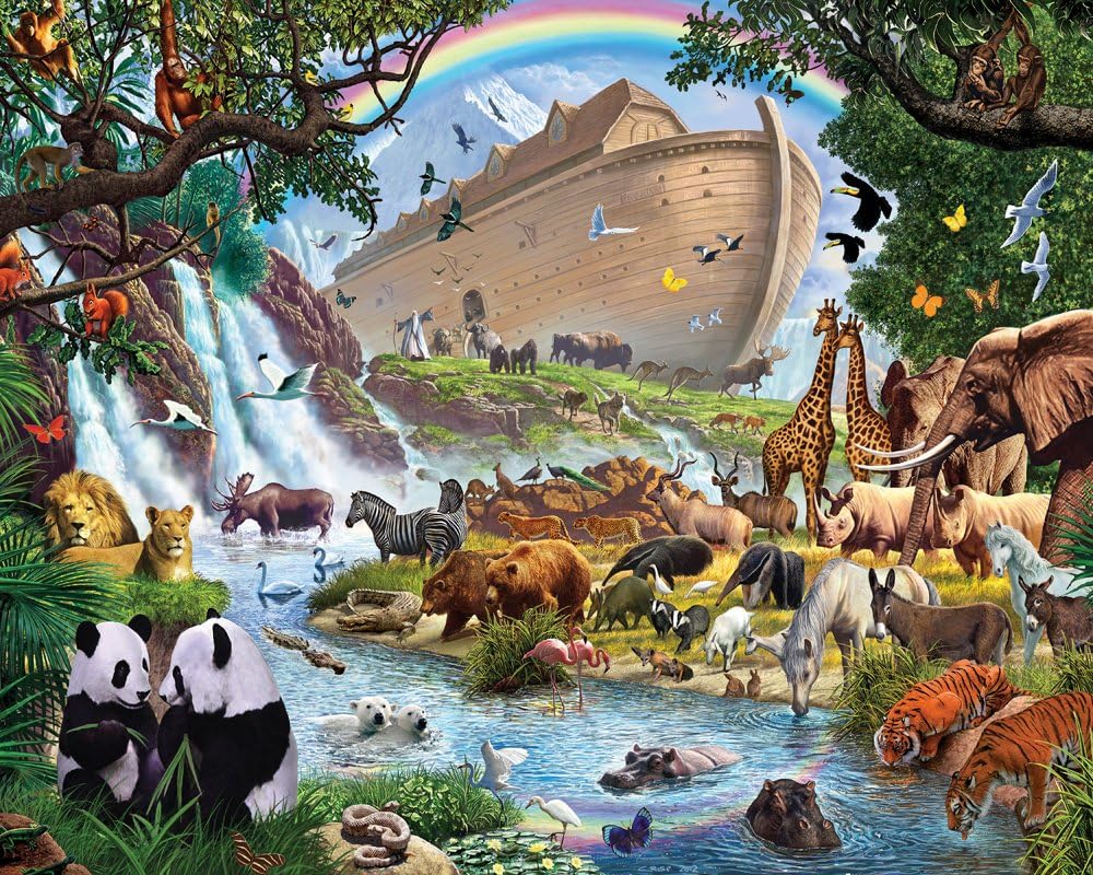 Noah's Ark Jigsaw Puzzle 1000 Piece, Jigsaw Puzzles - Amazon Canada