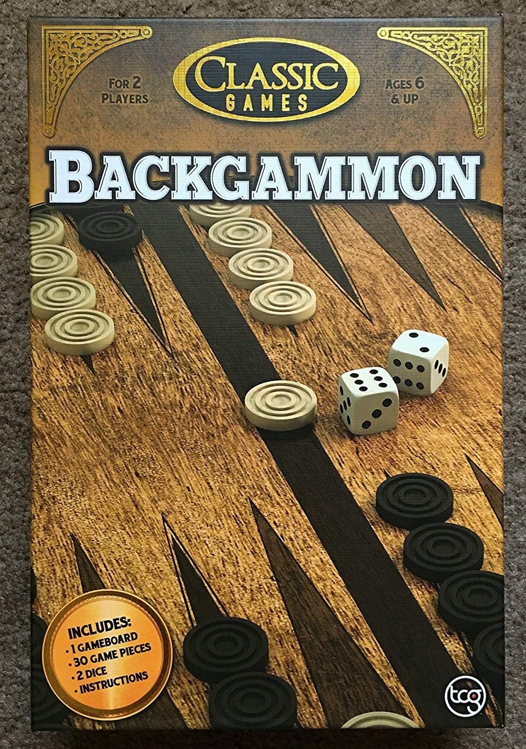 Classic Games Backgammon Game – BigaMart