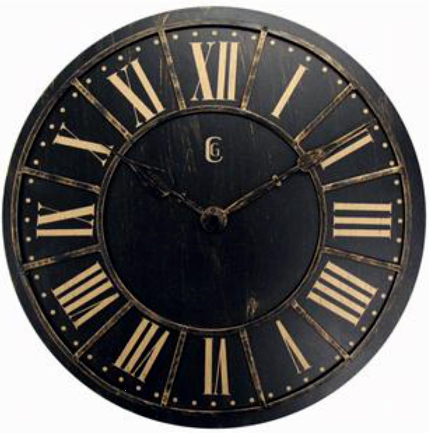 Amazon.com: Geneva Clock Metal Wall Clock, 16-Inch: Home & Kitchen