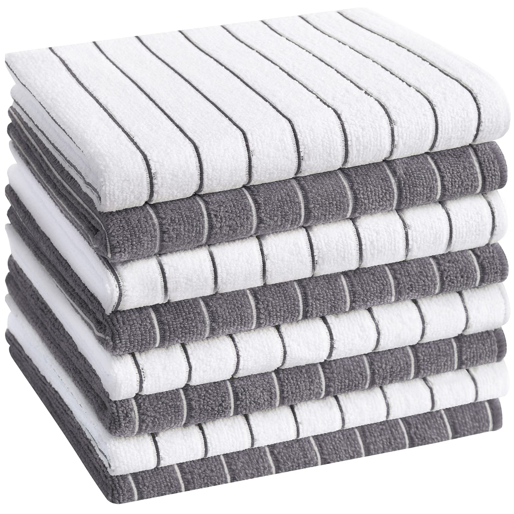 Mua Microfiber Kitchen Towels, Stripe Designed, Super Soft and ...