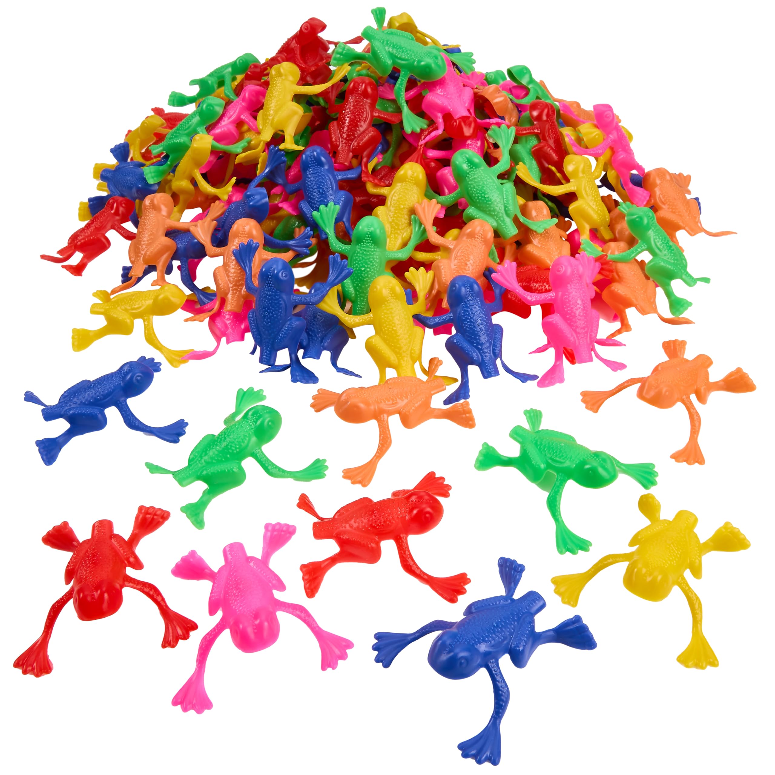 Mua Playbees Mega Pack of Jump n Leap Frog Toys - 144 Pack - 2 Inch ...