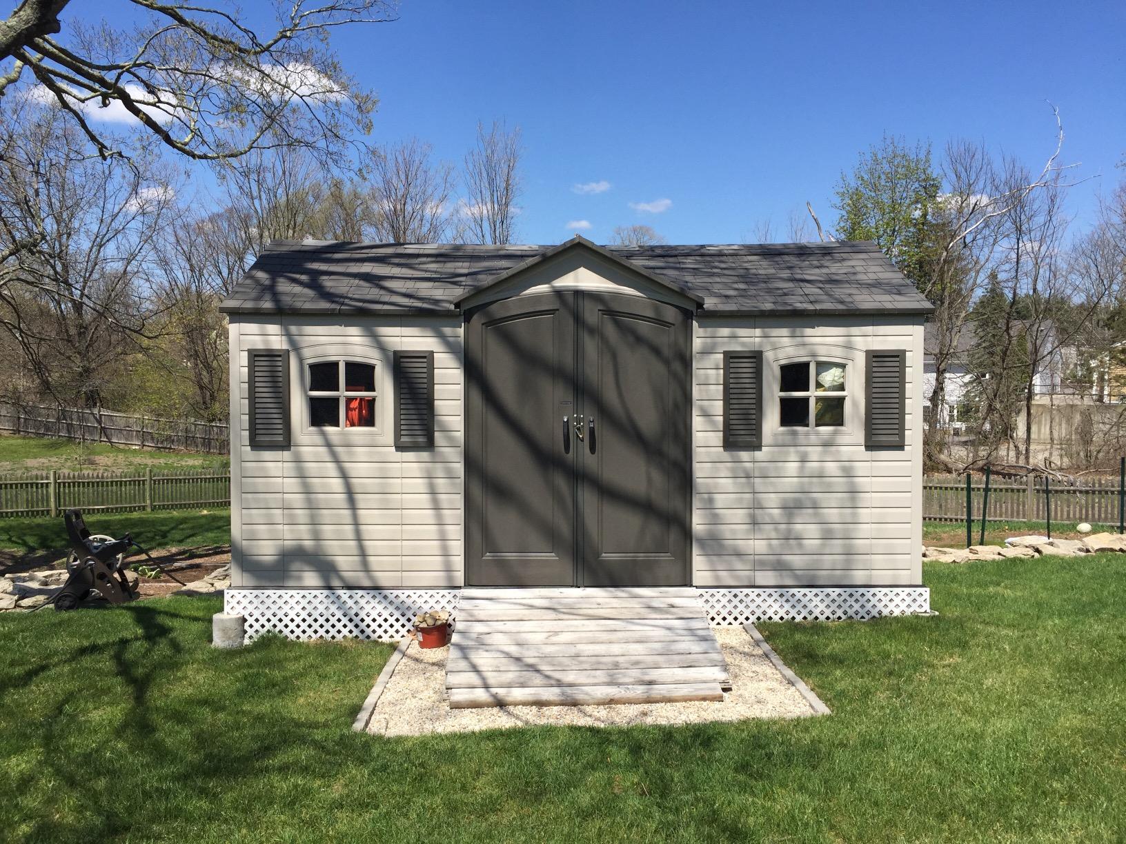 $67/mo - Finance Lifetime 6446 Outdoor Storage Shed, 8 x 15 Foot ...