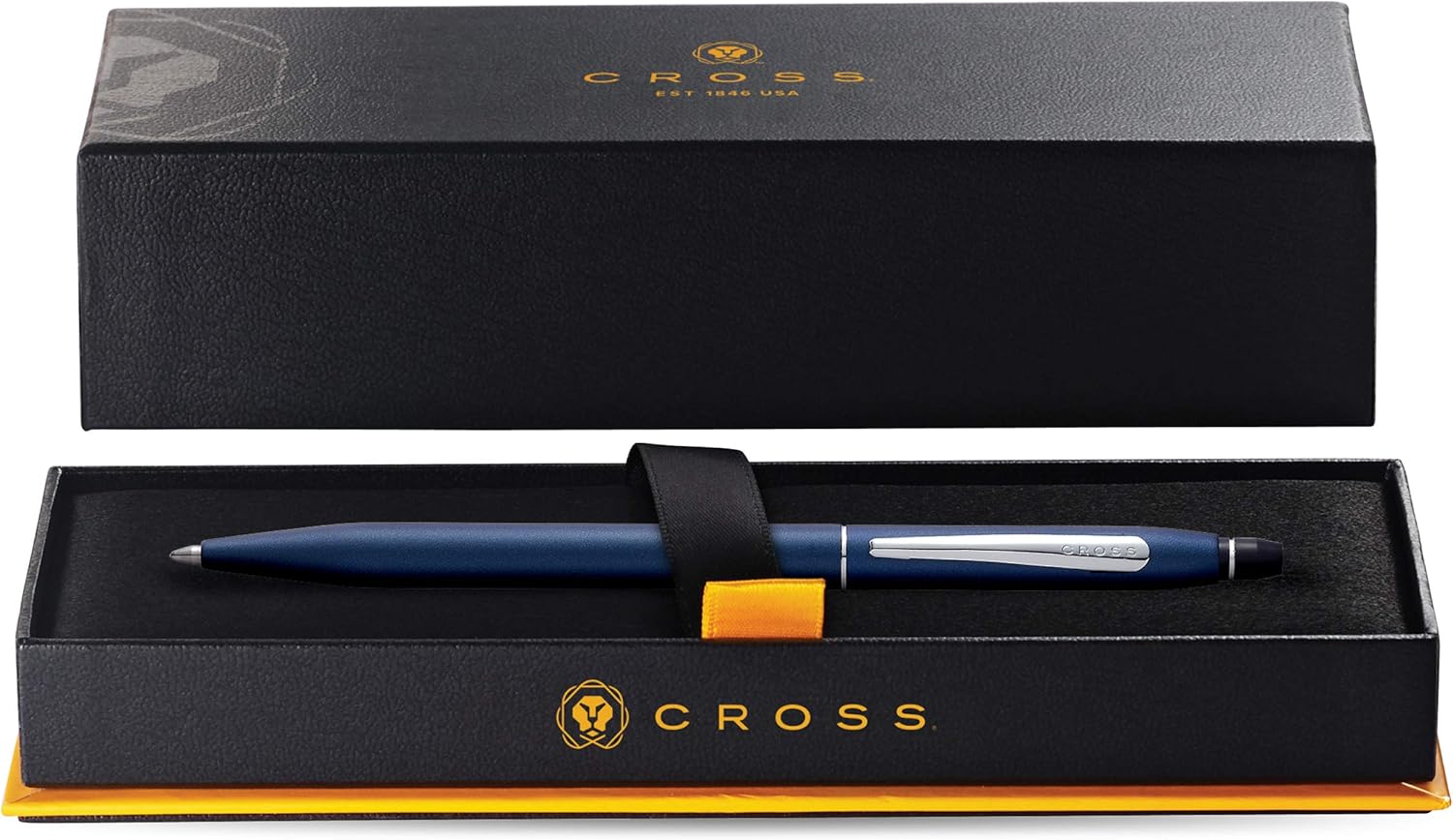 Cross Click Blue Lacquer Ballpen with Chrome Appointments Item# AT0622 ...