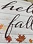Amazon.com: Hello Fall Autumn Decor Wood Sign : Handmade Products